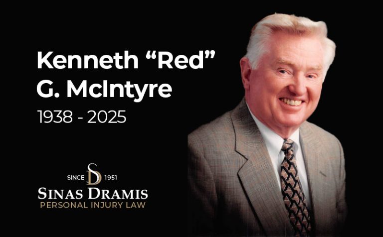 Sinas Dramis Law Firm Mourns the Loss of Former Partner Kenneth “Red” G ...