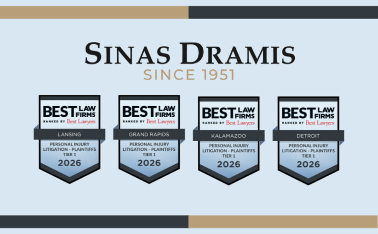 Sinas Dramis Named a 2026 Best Law Firm in America